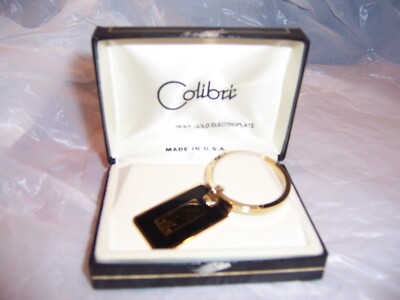 VINTAGE NIB COLIBRI Engravable Key Chain- MADE IN THE USA | eBay