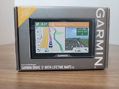 Garmin Drive 5” LM EX with Lifetime Maps GPS Tested Works! | eBay