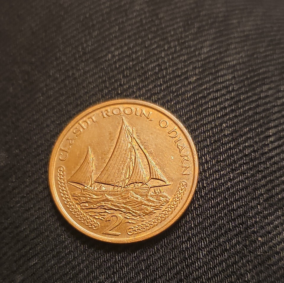 2p coin ISLE OF MAN 2000 Manx Lugger FISHING BOAT two pence | eBay UK
