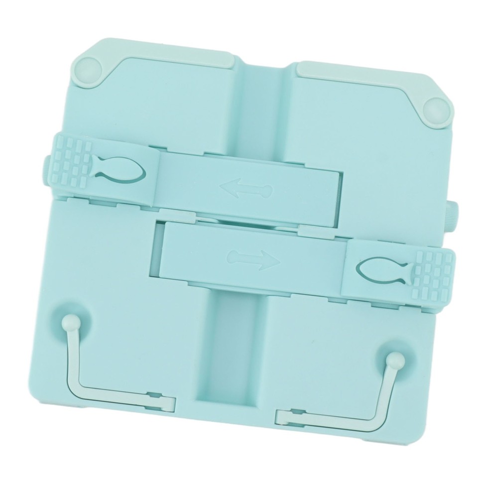 Blue Reading Rack Foldable Portable Round Edges ABS Scratch Resistant ...