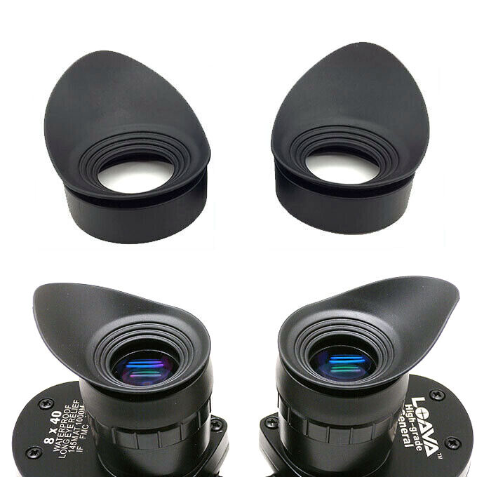 40mm Rubber Microscope Eye Guards Eye Shields Ocular Lens Protector | eBay