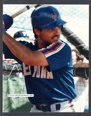 Mark Carreon NEW YORK METS UNSIGNED 8 x 10 ORIGINAL COLOR SNAPSHOT ...