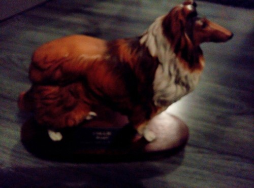 Beswick Collie Rough Dog MODEL No. 2581 On Plinth Matt Finish Large ...