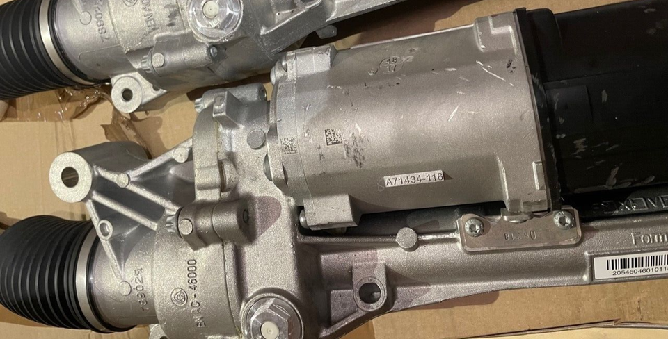 MERCEDES C CLASS C200 AMG PREMIUM 1.5 GENUINE STEERING RACK COMPLETE ...