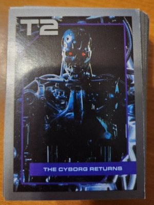 Terminator 2 T2 1991 Impel Trading Cards Complete Set (1-140) | eBay