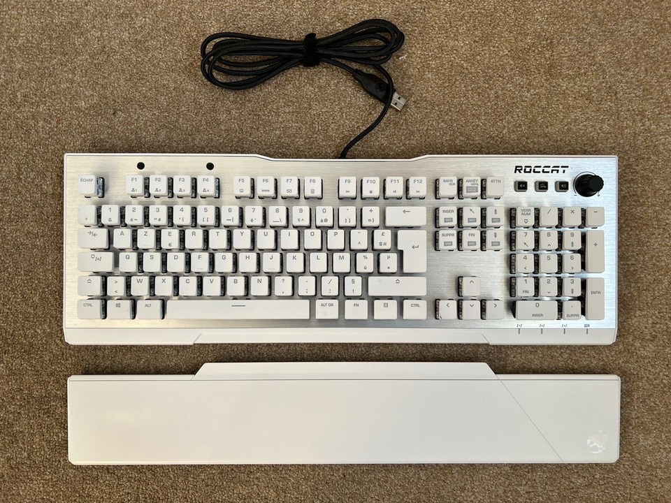 Roccat Vulcan 122 - mechanical gaming keyboard, AIMO ROC-12-943-BN ...