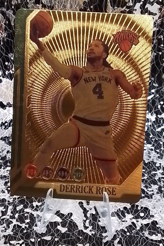 🏀GOLD DERRICK ROSE Basketball Card 2024 New York Knicks | eBay