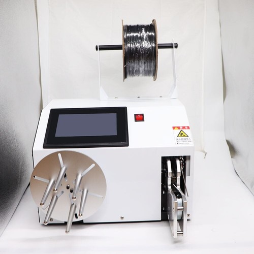 5-80mm Automatic Coil Cable Windinding Machine, Power Cord Tying ...