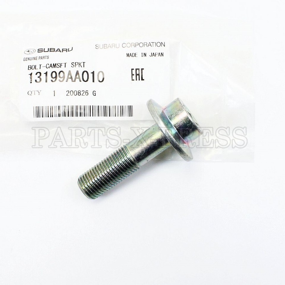 GENUINE OEM SUBARU TURBO FORESTER IMPREZA WRX CAMSHAFT SPROCKET BOLT ...