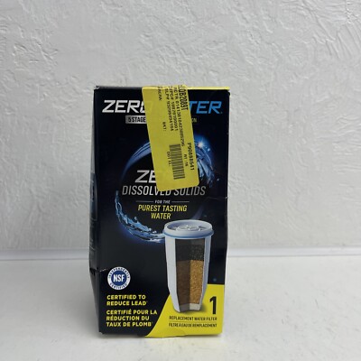 ZERO WATER ZR-001, Replacement Water Filter 5 Stage Filtration New (01 ...