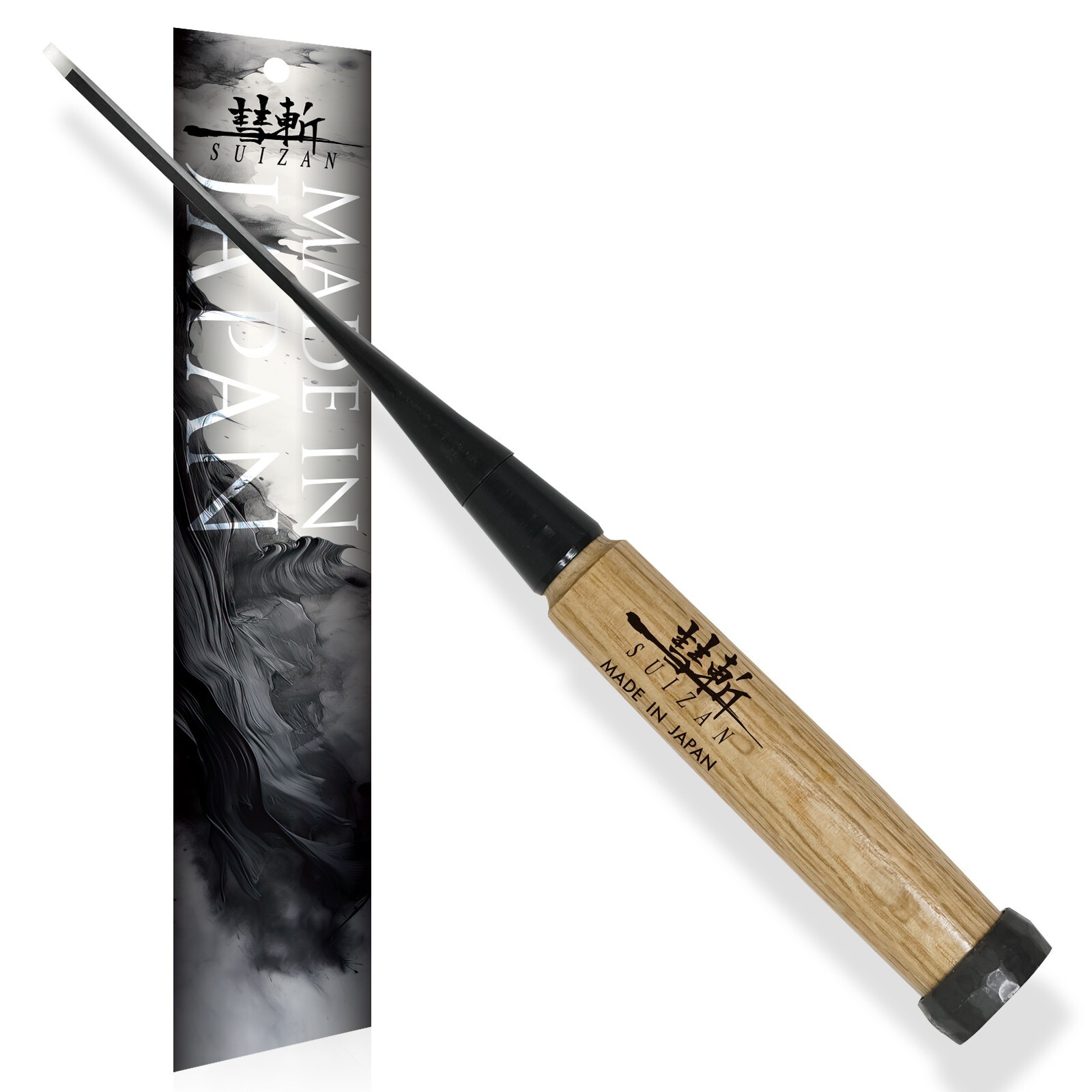 SUIZAN Japanese Wood Chisel 1/8 Inch (3mm) Professional Wood Chisels ...
