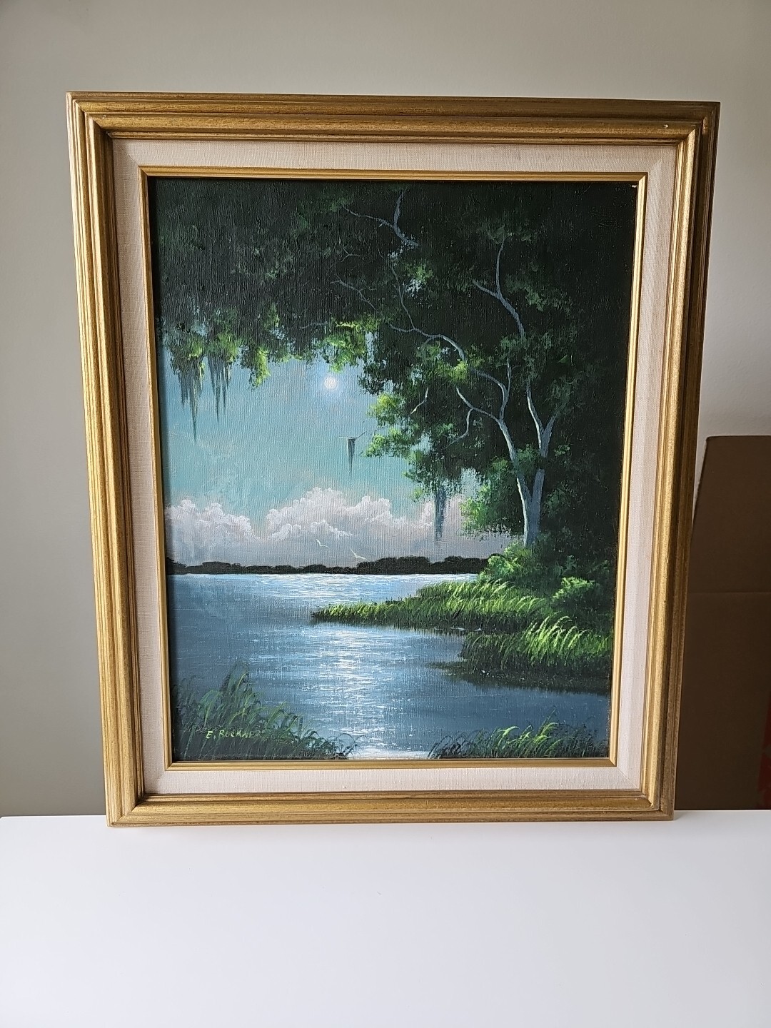 Ellis Buckner *ORIGINAL* FLORIDA HIGHWAYMEN PAINTING (1943 - 1991) | eBay