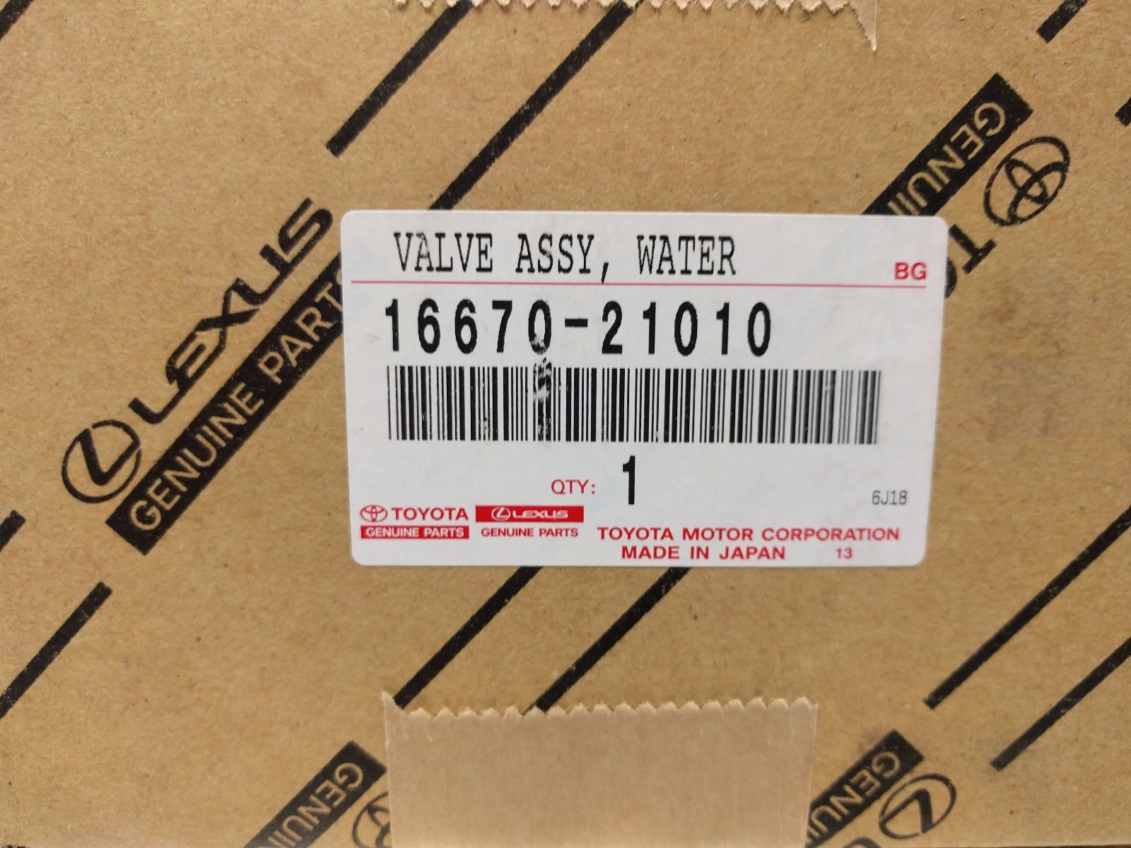 2004-2009 Toyota Prius Coolant Control Valve GENUINE TOYOTA OEM NEW ...