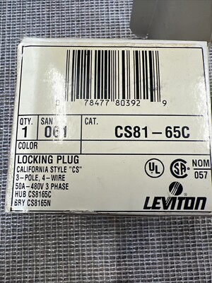 Plugs - 50A Twist Lock