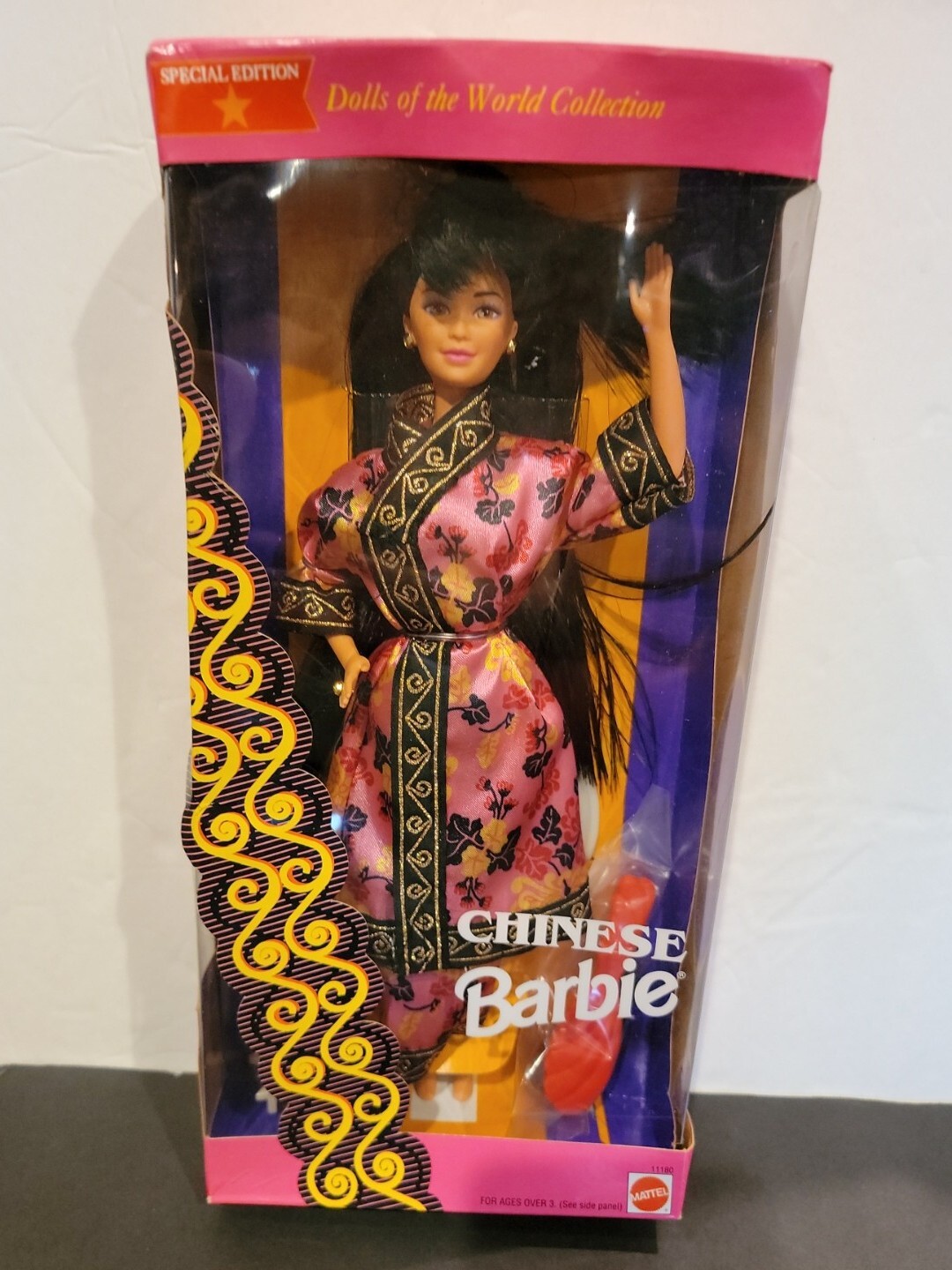 Barbie Chinese Barbie Doll 1993 Mattel Dolls of the World Collection ...