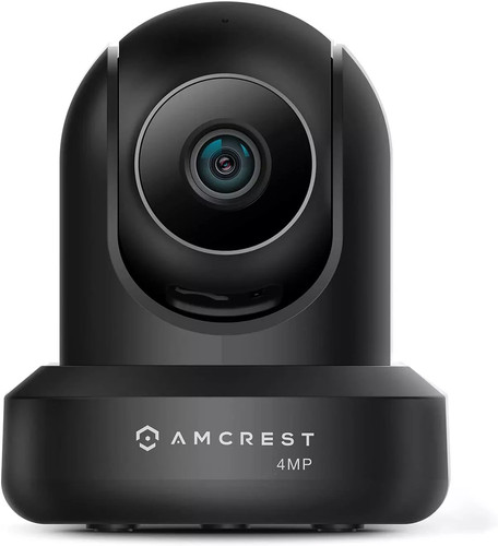 Amcrest 4MP ProHD Indoor WiFi Security IP Camera Pan/Tilt Two-Way Audio ...