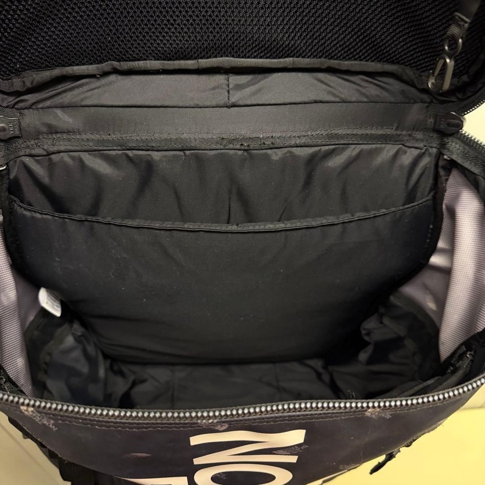 The North Face Fuse Box 30L Backpack Black Logo 30L NM81968 Used | eBay
