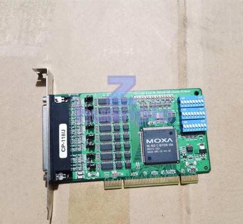 One Used MOXA CP-118U 8-port RS-232/422/485 PCI serial Card | eBay