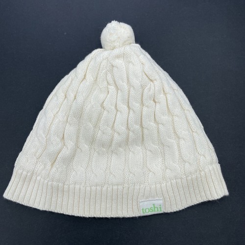 Girls size 1-3, Toshi, knitted organic cotton hat / beanie, EUC | eBay ...