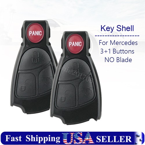 2 For Mercedes Benz C230 C240 C320 E320 E500 S430 S500 Remote Key Fob ...