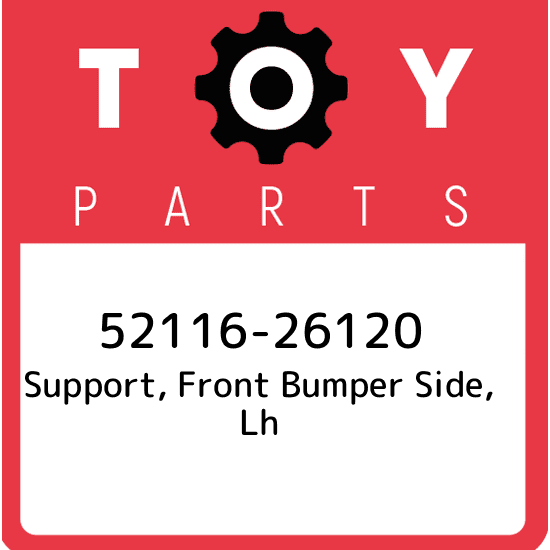 52116-26120 Toyota Support, front bumper side, lh 5211626120, New ...