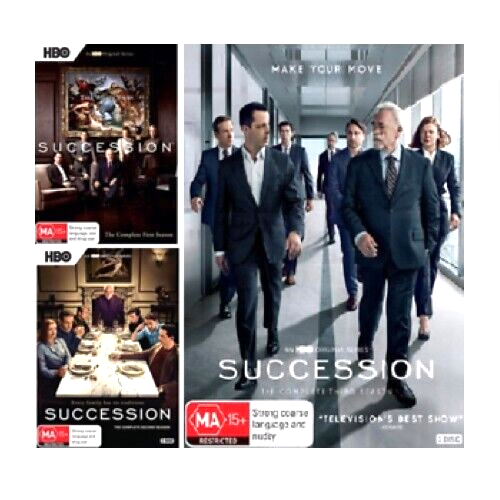 SUCCESSION : Complete Series Season 1 2 3 : NEW DVD | eBay.de