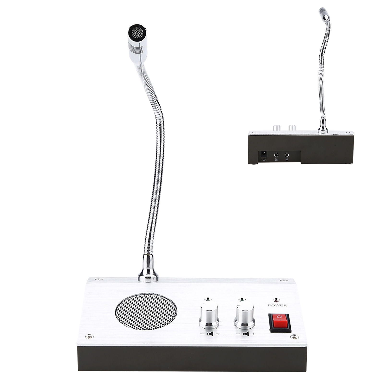 100-240V Dual Way Voice Mic Speaker Intercom Window Counter For S AUS ...