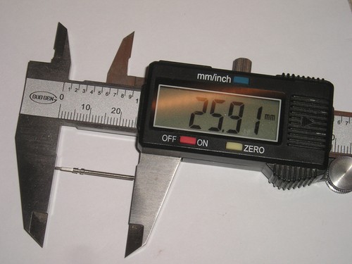 Landeron winding stem 2124 / tige de remontoir / Aufzugswelle Marshall ...