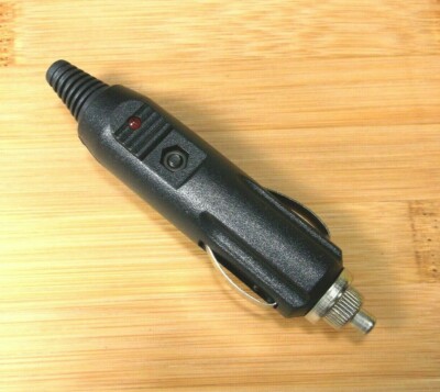 Ancor Marine Grade 12 volt Male Fused Electrical Plug with Indicator ...