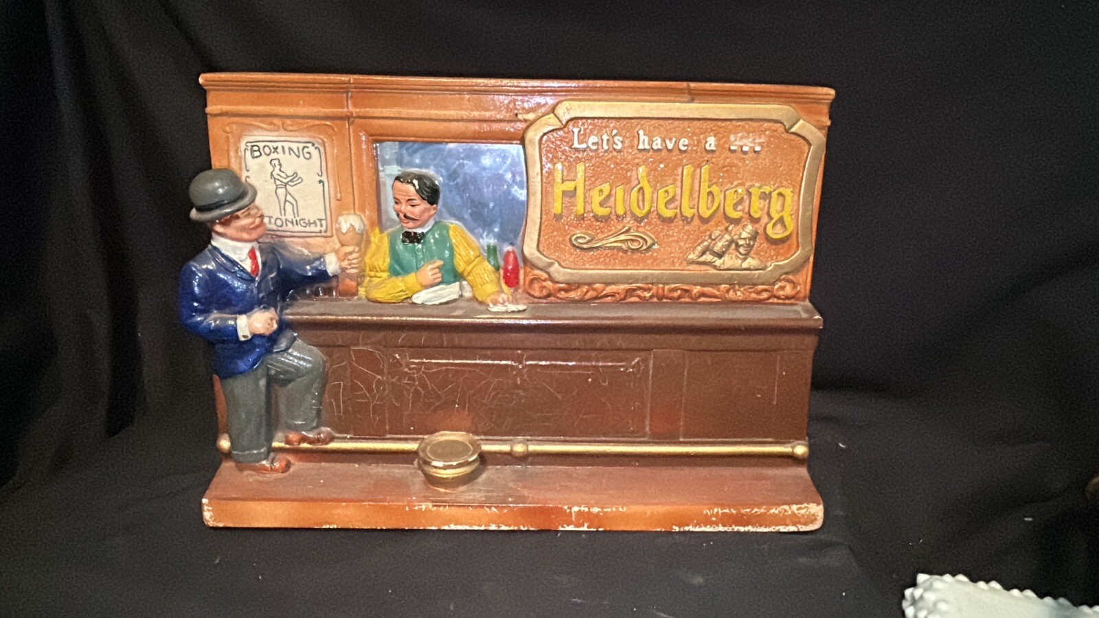 Antique 1930's Heidelberg Beer Sign | eBay