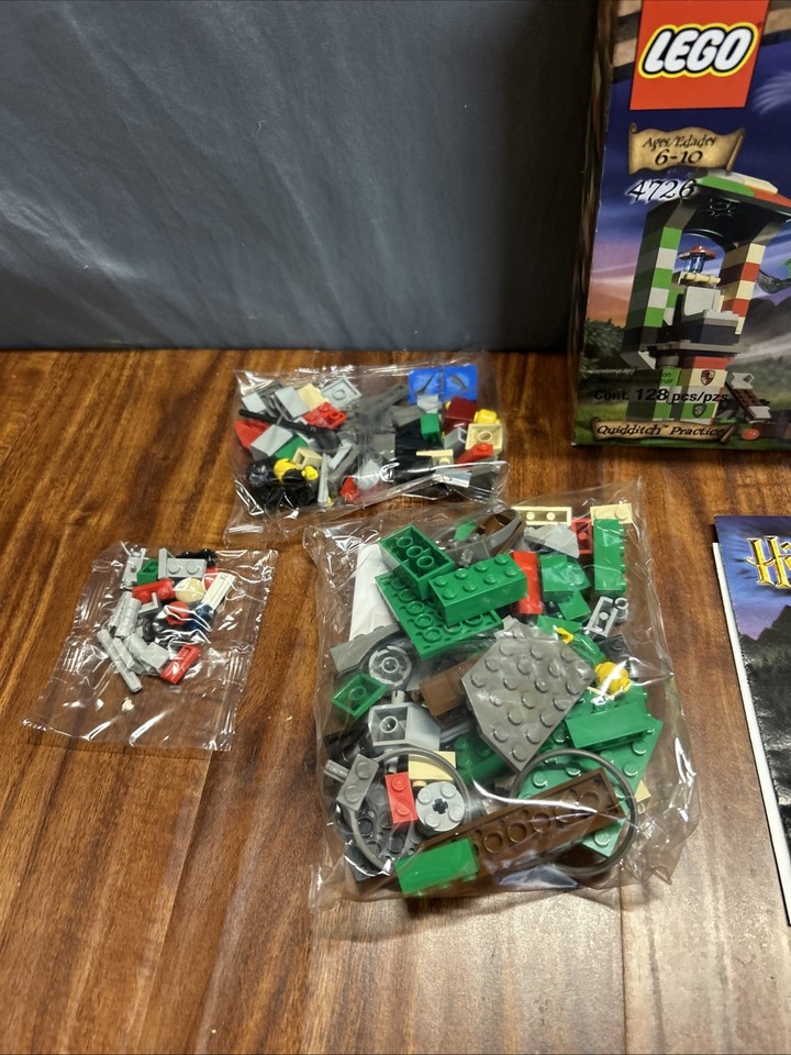 BRAND NEW Open Box LEGO 4726 Harry Potter Quidditch Practice ...