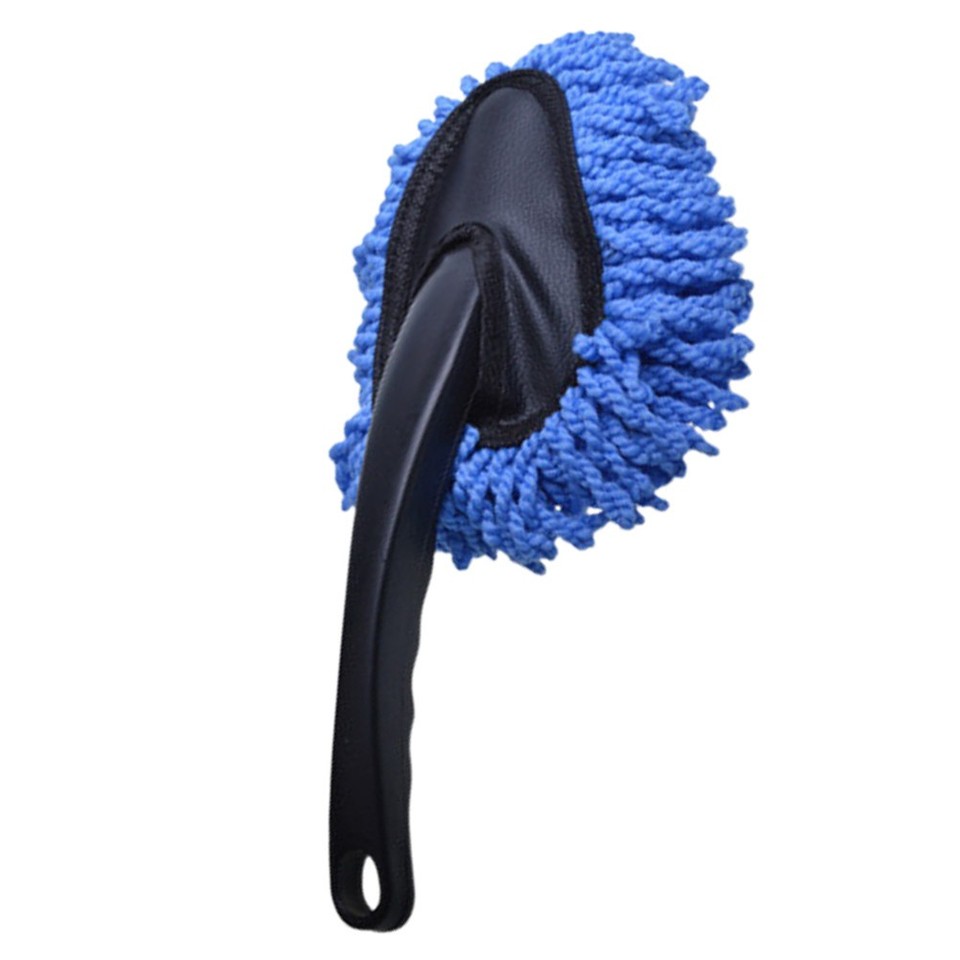Blue Microfiber Duster for Car Interior Dusting and Home Cleaning ...