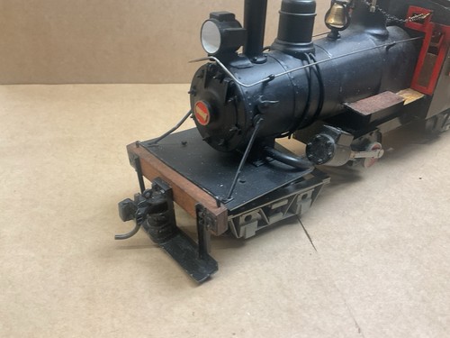 KITBUILT G GAUGE CLIMAX SHAY STEAM LOCOMOTIVE 25TON BRASS & WOOD ...