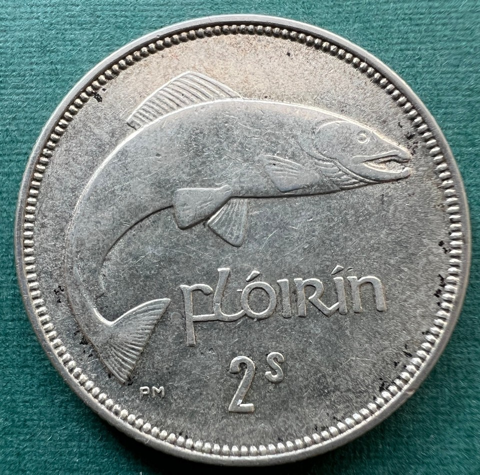 1937 Ireland Two Shilling Silver Florin Coin Scarce Key Date 150k | eBay UK