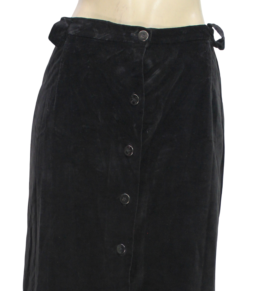 Vintage Prestige of Boston Women's Maxi Velvet Skirt Black Size M | eBay