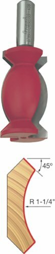 Freud 99-408 1-1/4-Inch by 2-1/4-Inch Crown Molding Router Bit 1/2-Inch ...