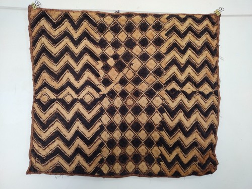 Vintage Kuba Cloth Raffia Textile Traditional African woven Tribal ...