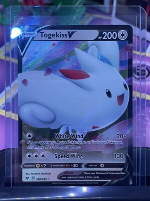 Togekiss V - 140/185 - Ultra Rare - SWSH Vivid Voltage - Pokemon TCG ...