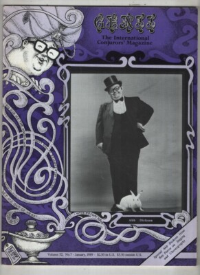 Genii Conjurors' Mag Abb Dickson Ray Pierce January 1989 102721nonr | eBay