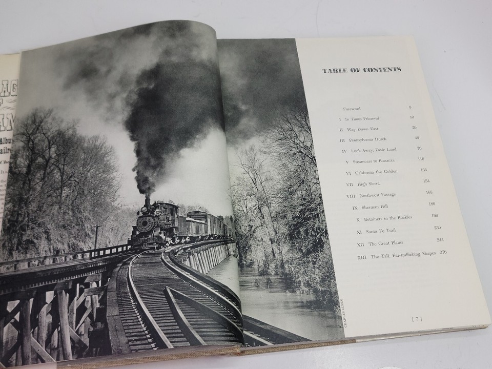 The Age of Steam by Lucius Beebe Charles Clegg HCDJ Book VTG Railroad ...