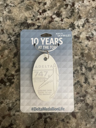 NEW Plane Tags - Delta Airlines Boeing 747 White N668US - Diamond ...