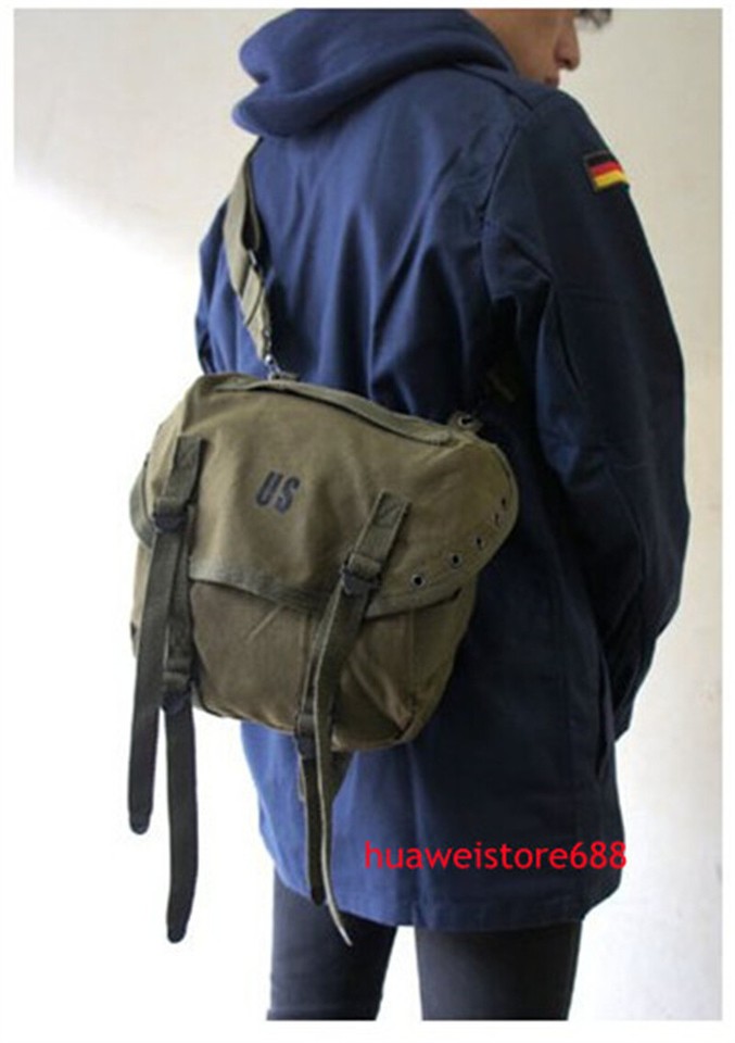 U.S. Vietnam War Combat Field M1961 Butt Pack Canvas Waist Bag WWII ...