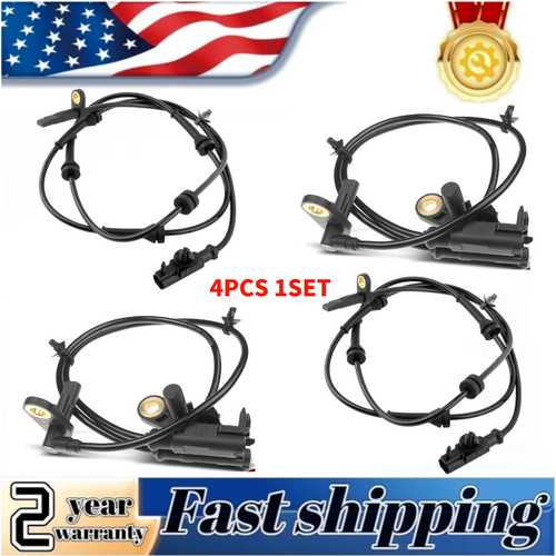 4PCS ABS Wheel Speed Sensor Front, Rear Left & Right Fit Infiniti G25 ...