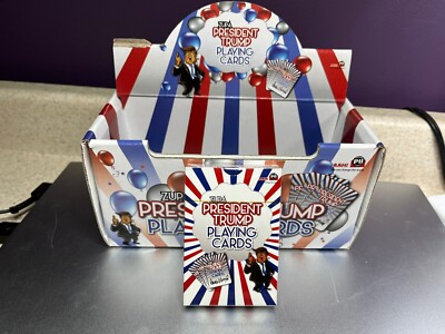 President Donald Trump Playing Cards Deck, SEALED, with Display Box | eBay