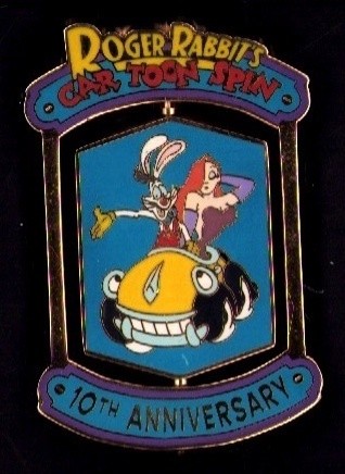 Disney Roger Rabbit Car Toon Spin 10th Anniversary Jessica pin | eBay