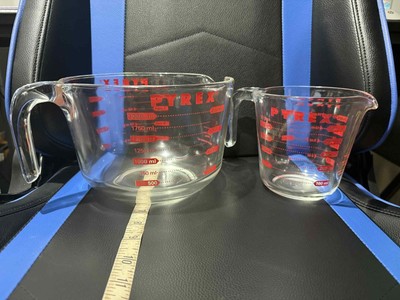 Pyrex Glass Measuring Cup Set – 2 Pieces (2 Liter and 500ml) | eBay