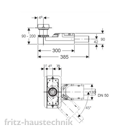 Geberit CleanLine 20 Duschrinne incl. Rohbauset Edelstahl Duschrinne ...