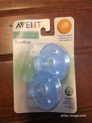 2011 Phillips Avent 3m+ Soothie Pacifier 2Pack (Blue) | eBay