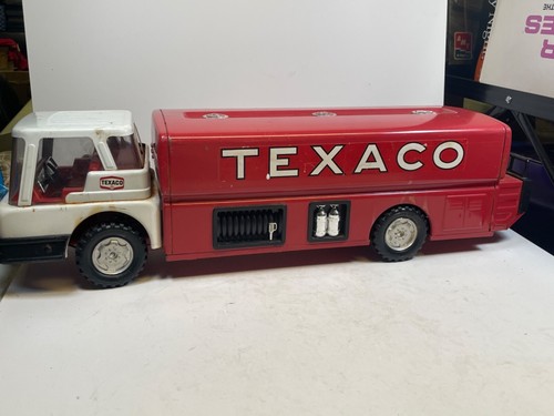 Toy Vintage Pressed Steel Buddy L Texaco Tanker Truck | eBay