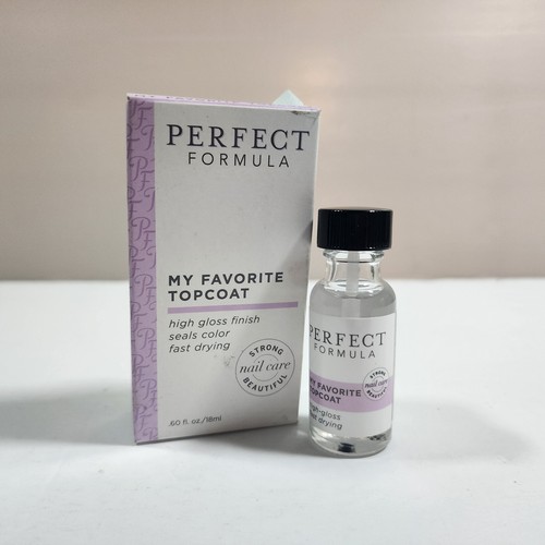 Perfect Formula My Favorite Topcoat High Gloss Finish .60 oz/18 mL New ...